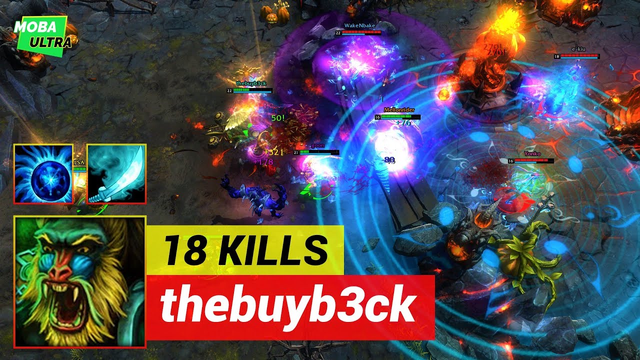 HoN Monkey King NULL STONE with GENJURO - MVP - YouTube