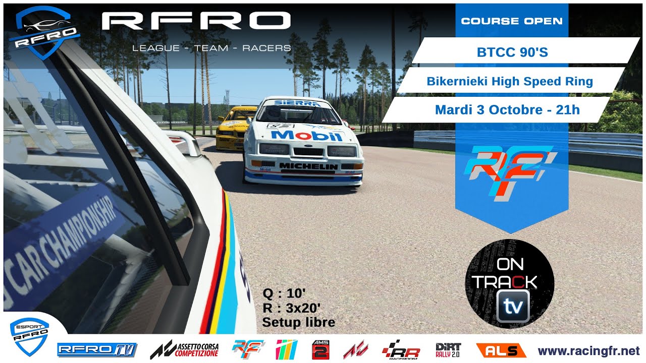 OPEN BTCC 90' by RFRO // Bikernieki // 3 x 20 mn // FR - YouTube