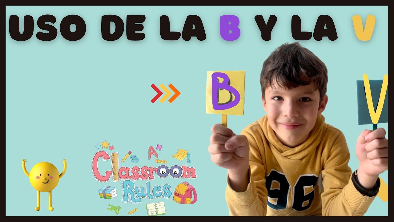 ️👦🏻 USO DE LA B Y LA V PARA NIÑOS I ¿Cuándo se utiliza la B y la V I ...