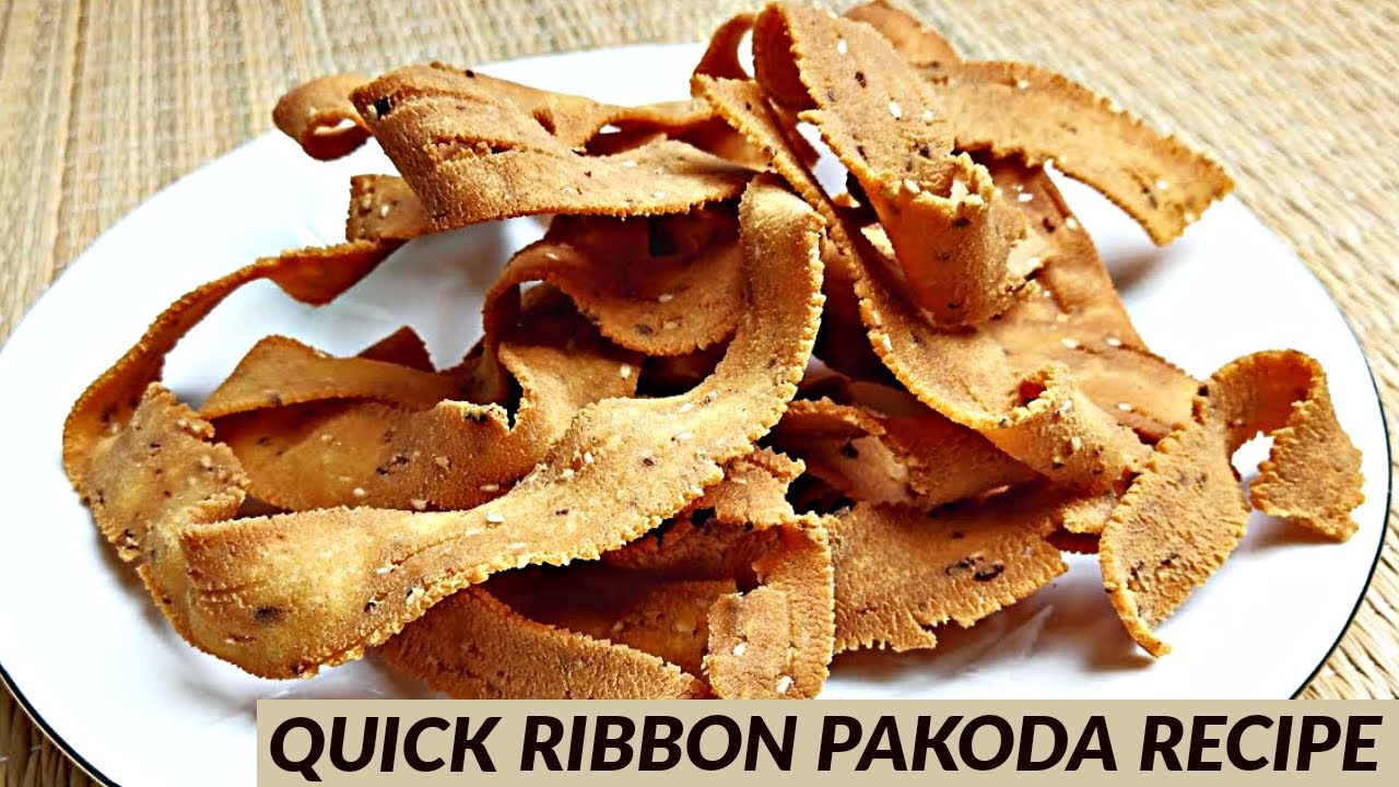 How to Whip Up Ribbon Pakoda in a Flash | Crunchy Ribbon Chips | Easy ...