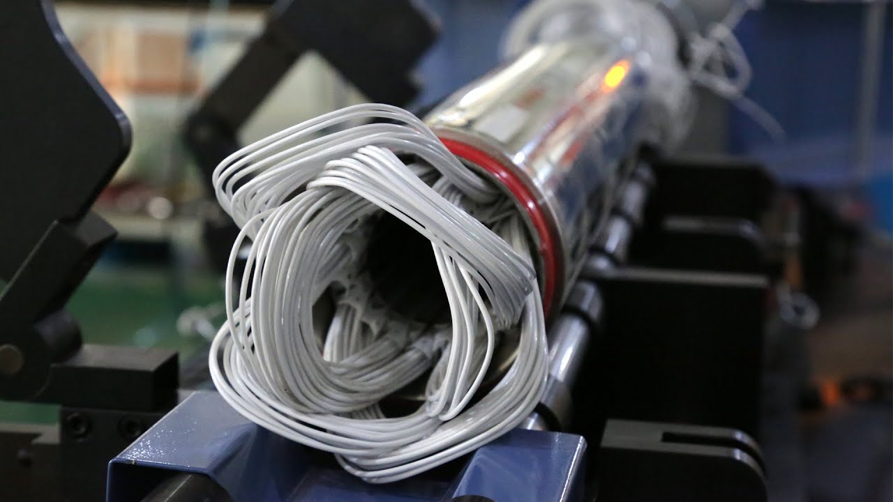 860MM Submersible Pump PVC WIRE Winding & Inserting - Submersible Pump ...