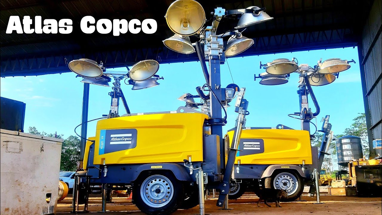 Tower lamp ATLAS COPCO terbaru - YouTube