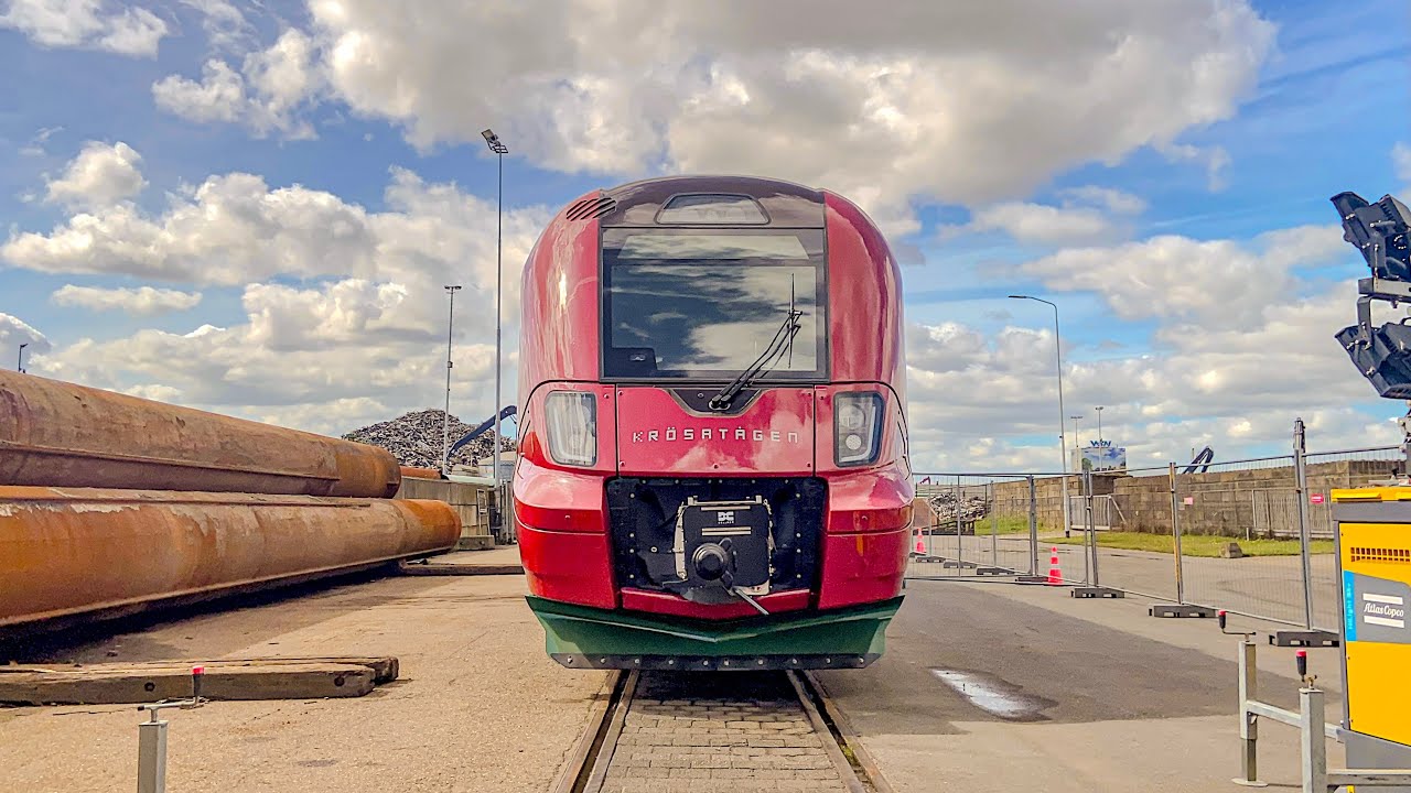 Dit is de NIEUWE trein voor Zweden! En hij staat in Nederland! CAF ...