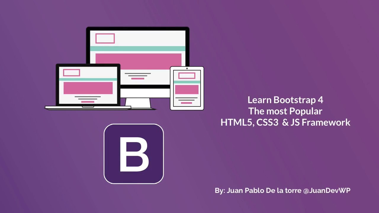 How to start project in bootstrap 4 ||2018-2019|| - YouTube
