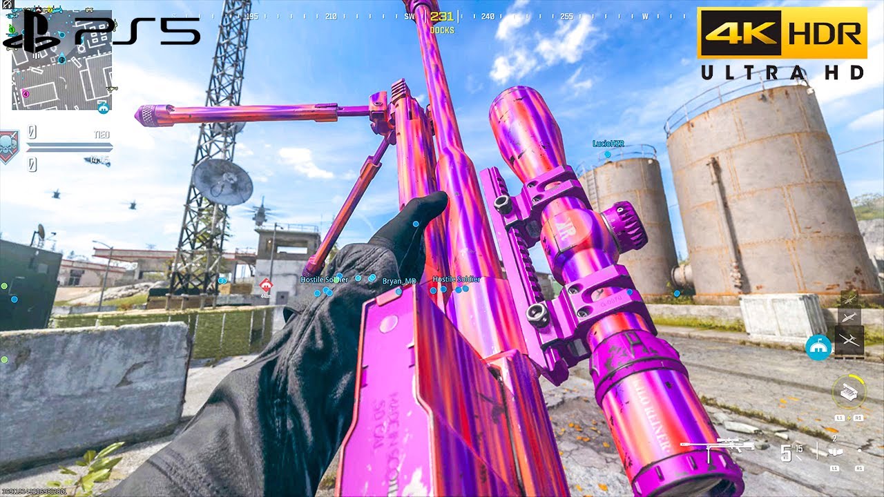 KATT-AMR Sniper Rifle | Call of Duty MW3 Invasion (PS5) 4K 60FPS HDR ...