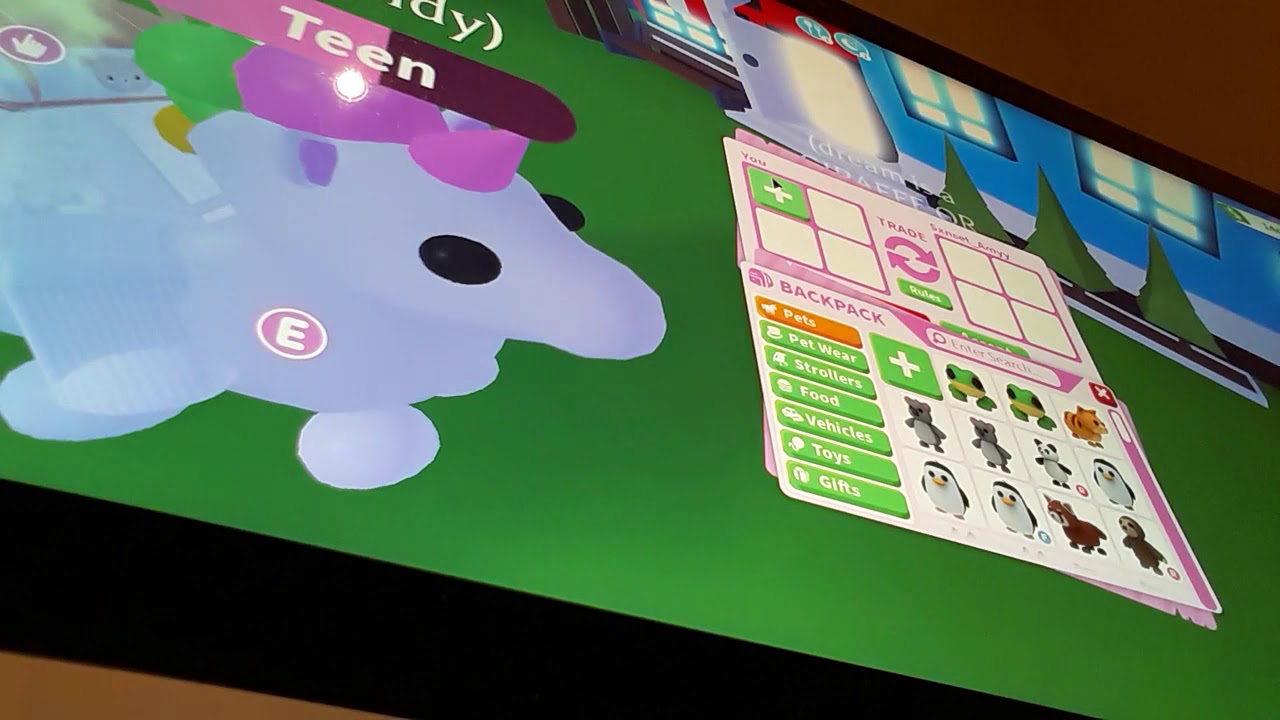 Only trading ultra rare pets in adopt me - YouTube