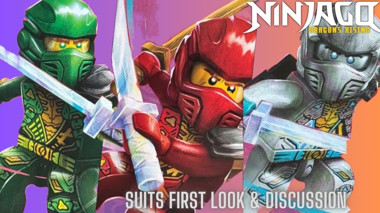 Ninjago Dragons Rising Season 3 Suits First Look & Discussion - YouTube