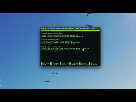 Two-Factor Authentication - utilizing Twilio's Authy and Django - YouTube