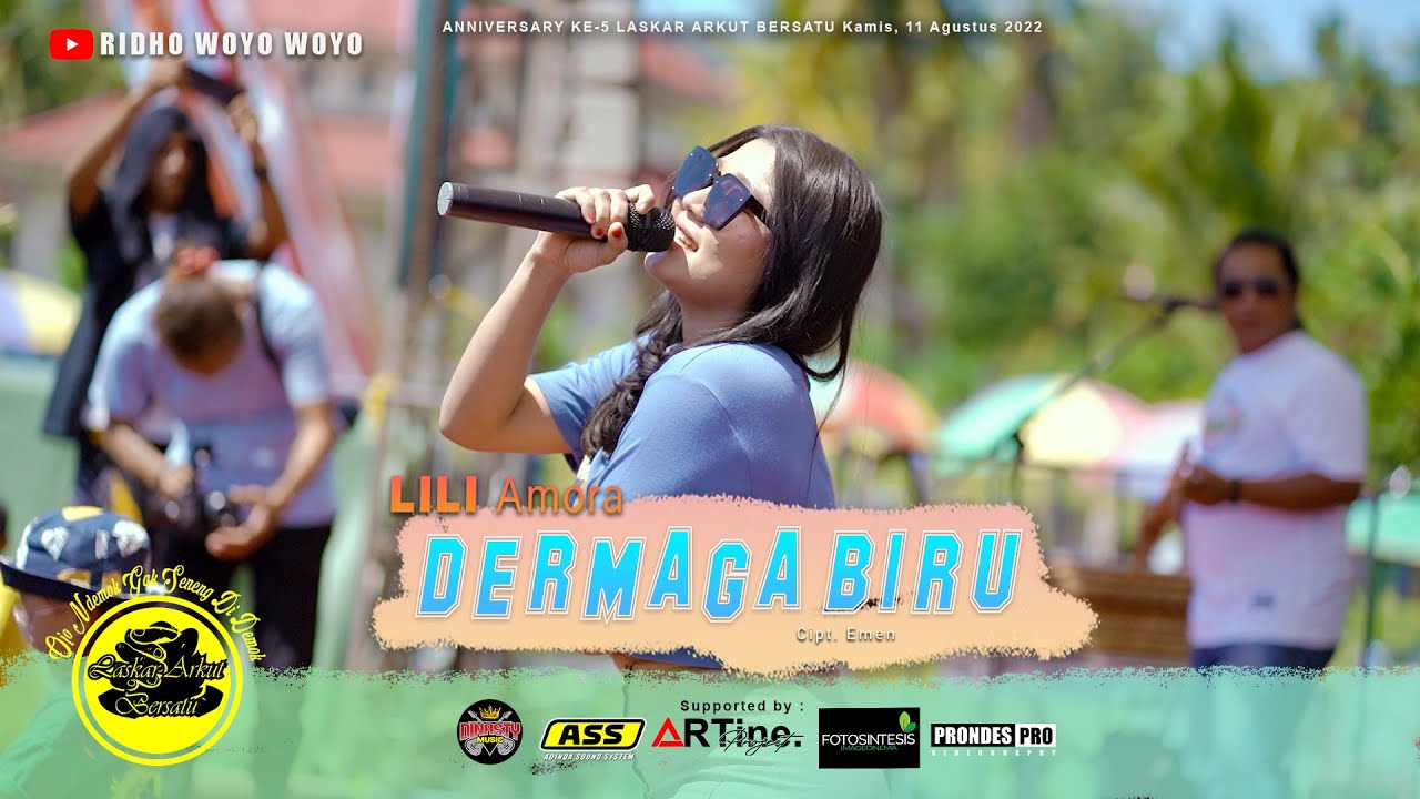 LILI AMORA - DERMAGA BIRU || DINASTY MUSIC ( LIVE PEMUDA ARKUT ) - YouTube