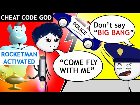 When a Gamer becomes a CHEAT CODE GOD | Axzyte