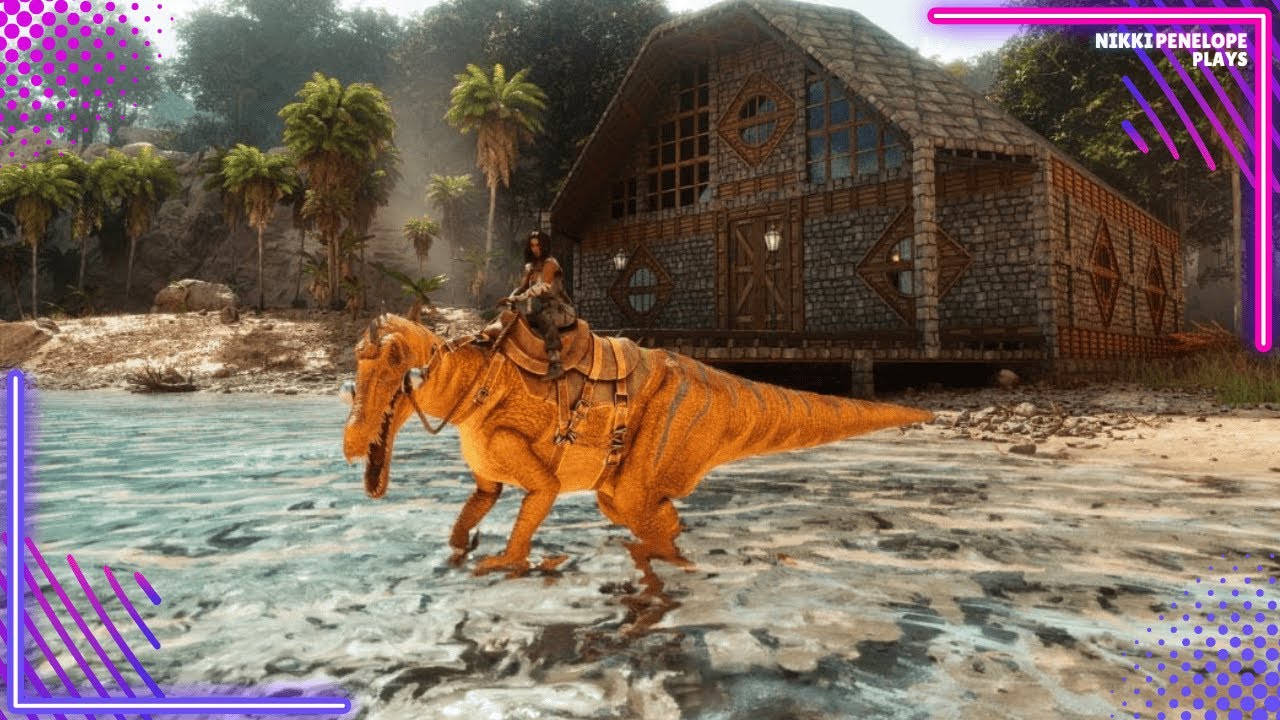 Making The Swamp Look Easy! We Tamed Our First Ever Barry - ARK The ...