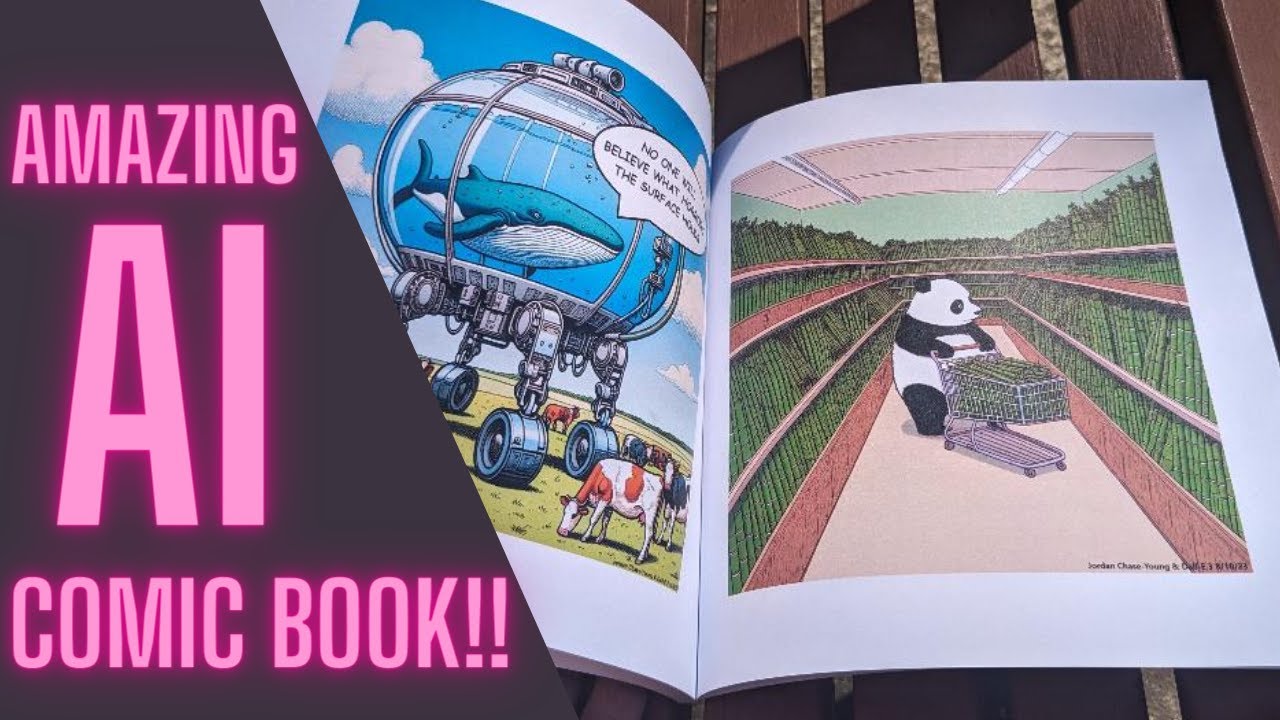 I Made a Pro-Level AI-GENERATED COMIC BOOK! - YouTube