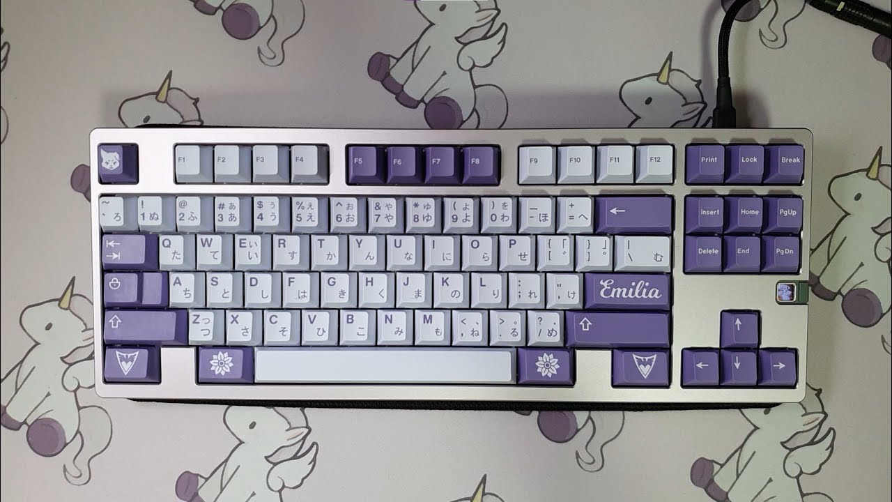 Matrix Labs 8XV 3.0 Lilac Ano Eye | Cherry MX HG Blacks | Alu Plate ...