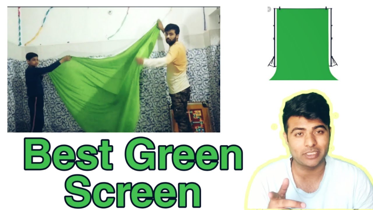 Green Screen ।। Best Green Screen for video background change, cheap ...