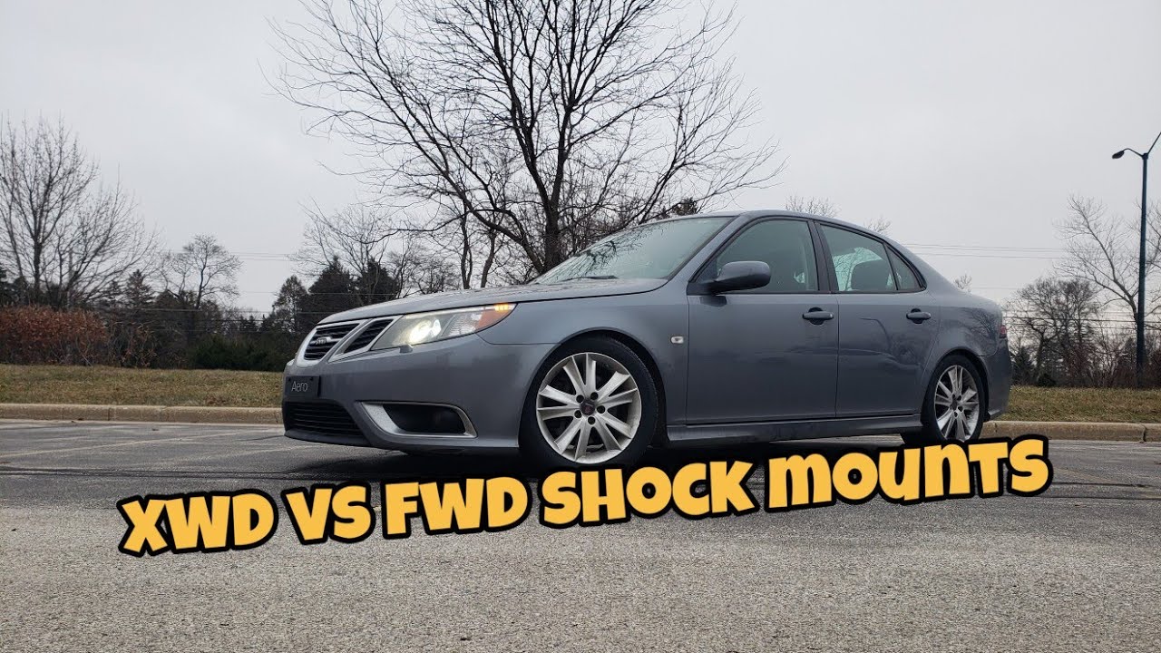 Why You Should Replace Your Saab 9-3 FWD Rear Shock Mounts with XWD ...
