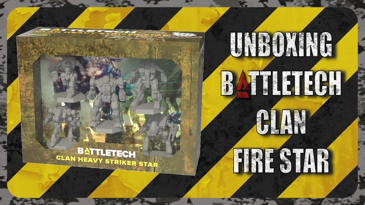 Unboxing Battletech Clan Fire Star : TTM Ep045 - YouTube