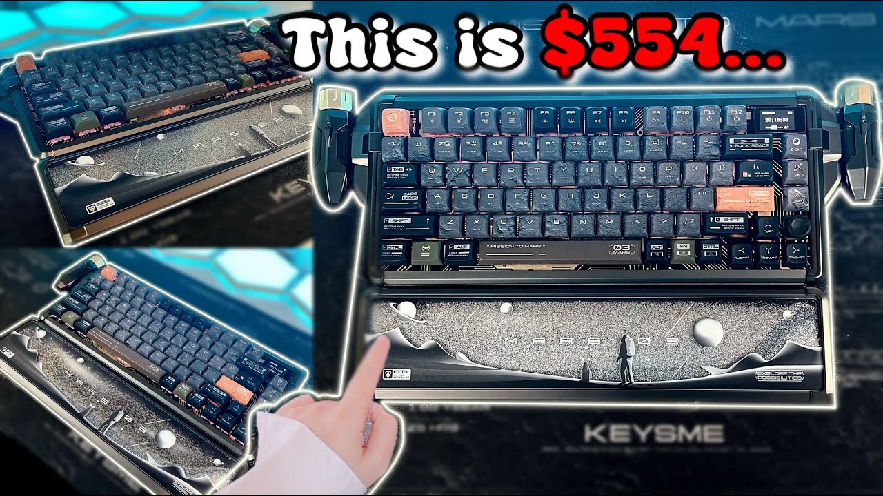 I unbox The New KeysMe Mars 03 Luxury Aluminum Keyboard....🫨 - YouTube