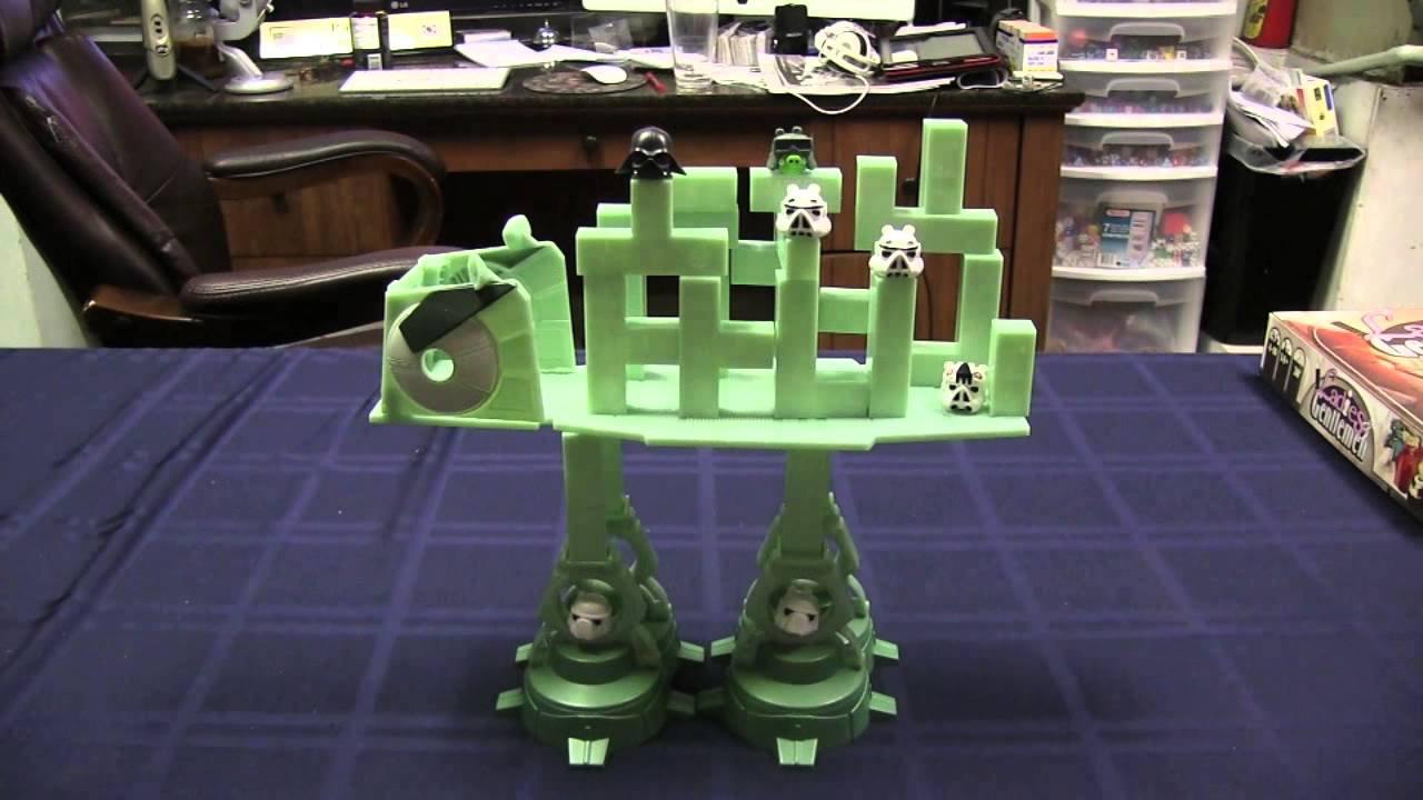 Star Wars Angry Birds AT-AT Review - with Tom Vasel - YouTube