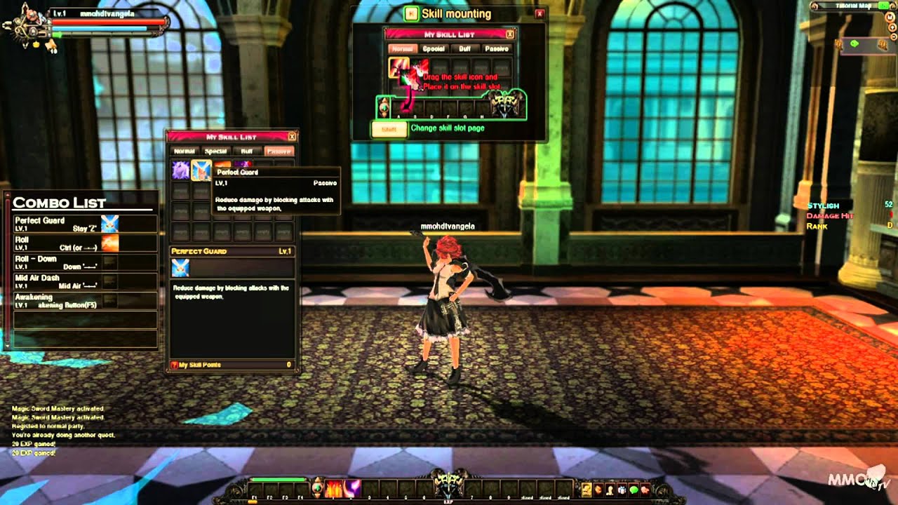 Rusty Hearts Tutorial Gameplay - MMO HD TV (1080p) - YouTube