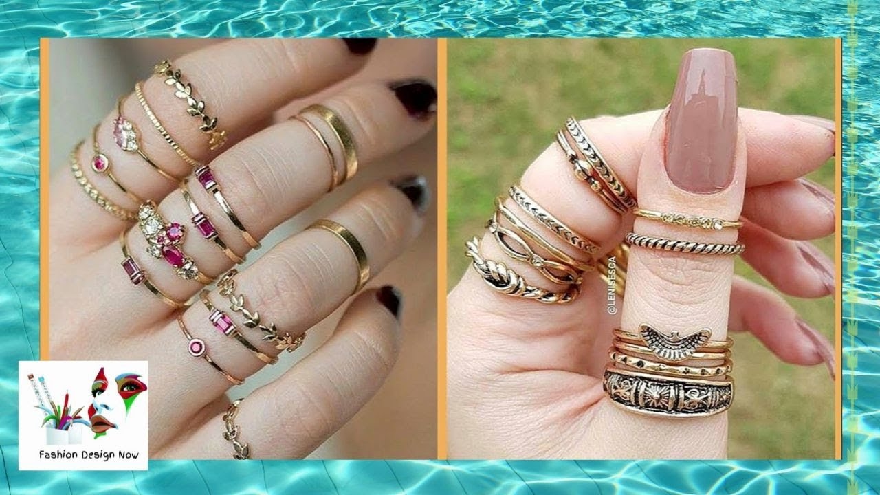 Top Latest Light Weight Gold Rings Designs - Stylish Gold Rings Designs ...