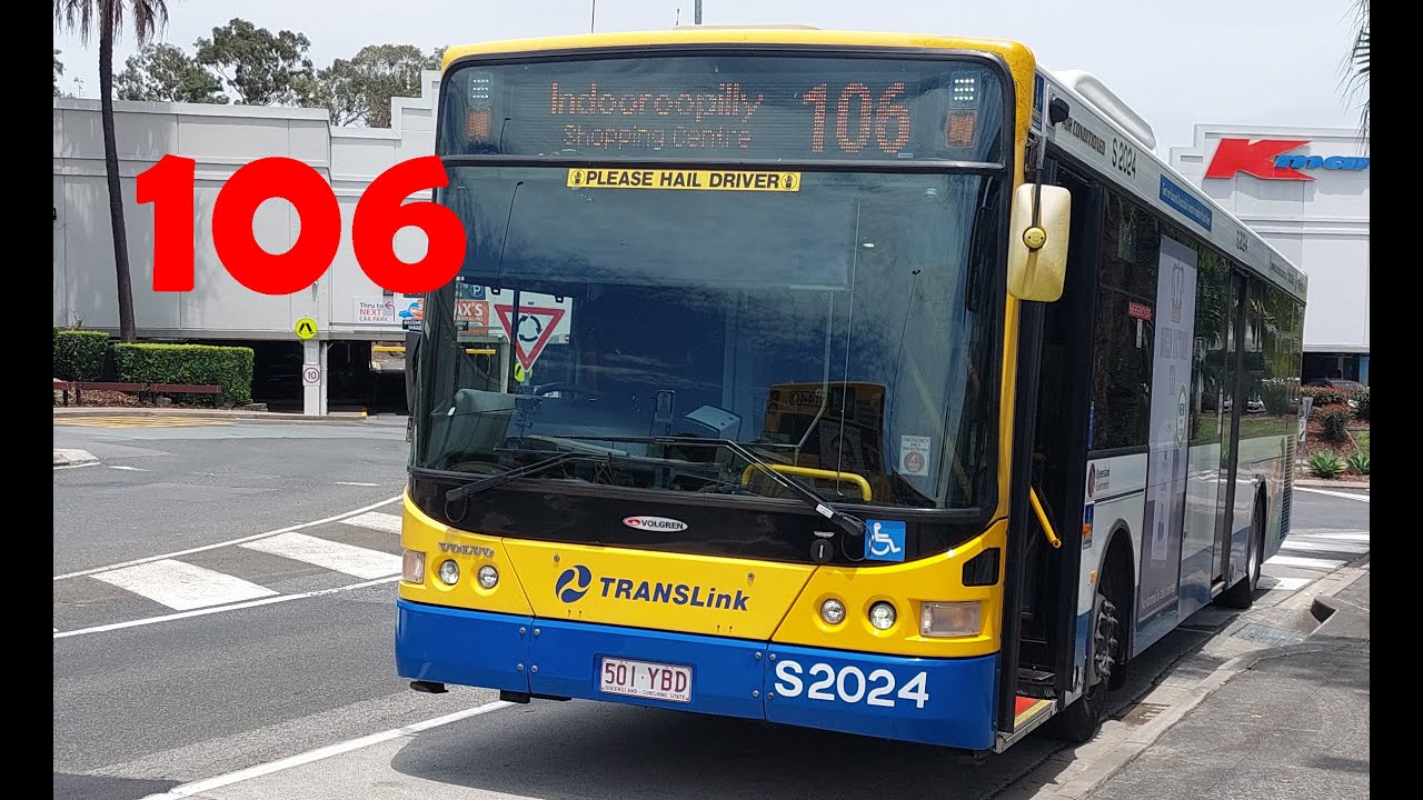 Brisbane City Bus... 106 Inbound - YouTube