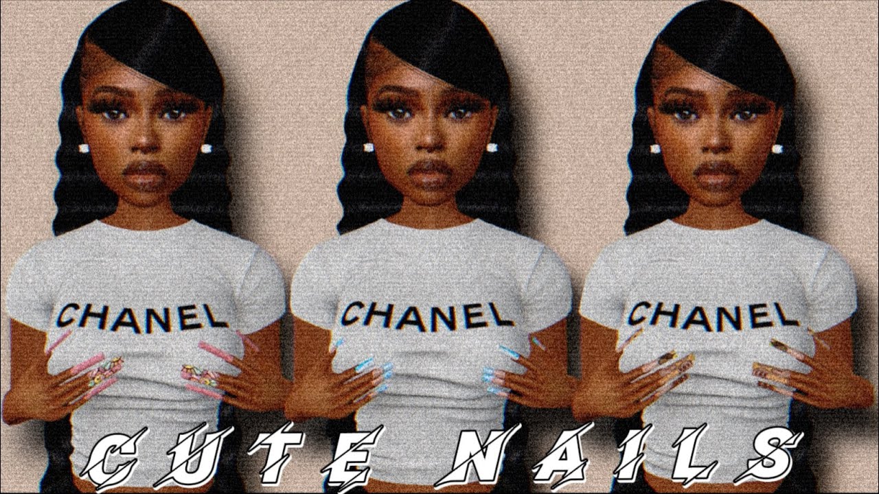 16 Cute Nails 💅🏾 | IMVU - YouTube
