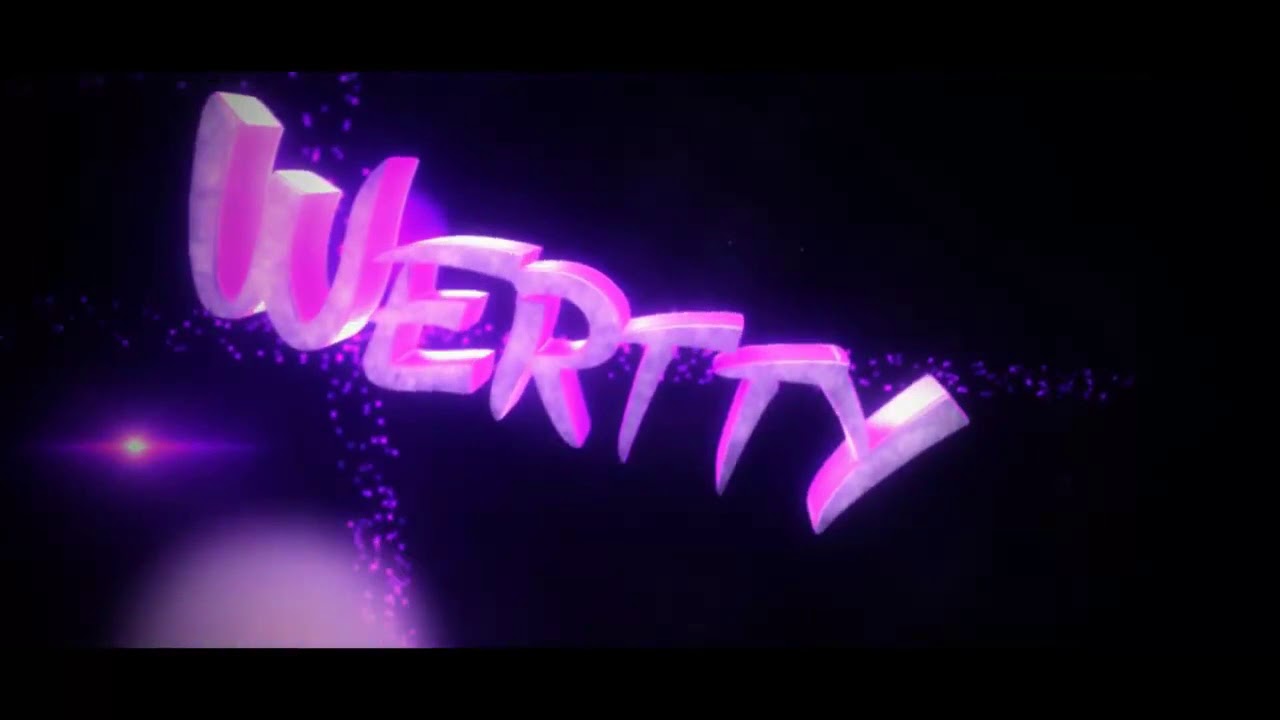 Интро для Wertty - YouTube