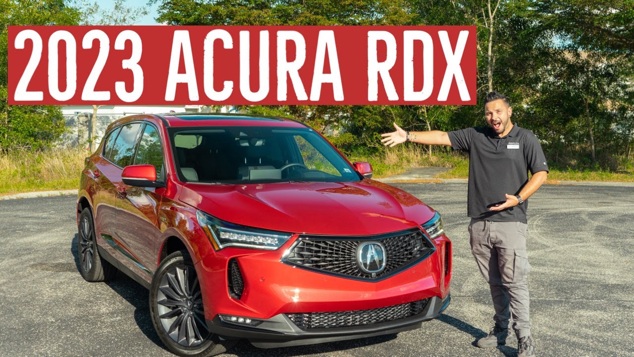 SPORTY! Yet...Sophisticated! Check out the 2023 Acura RDX! - YouTube