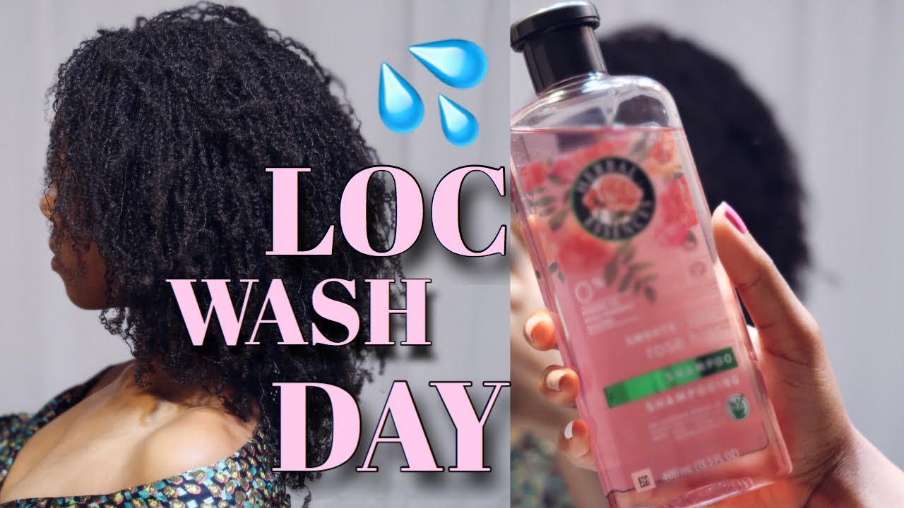 I TRIED A NEW SHAMPOO | LOC WASH DAY - YouTube
