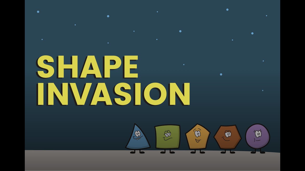 shape invasion - online free game - YouTube