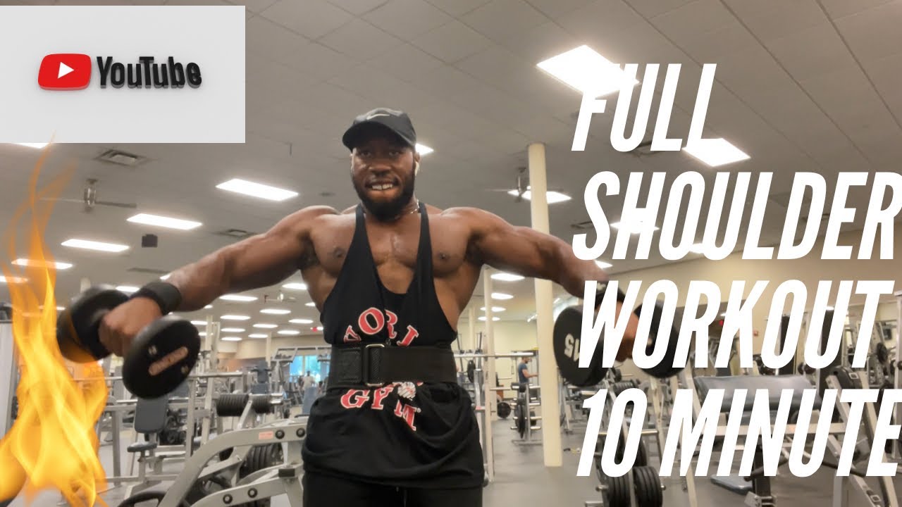 Full Shoulder Workout For NATURAL BODYBUILDING - YouTube