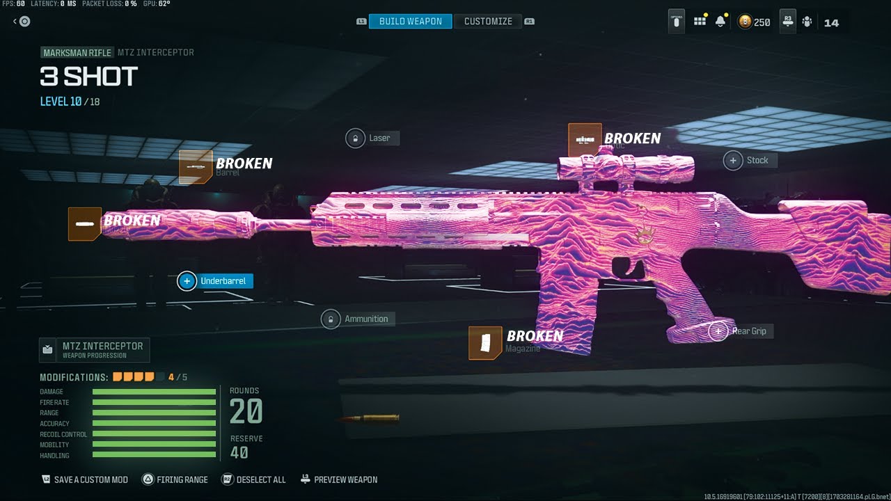 The MTZ INTERCEPTOR Is *3 SHOT* After Update in Warzone 3!😮 (Best MTZ ...