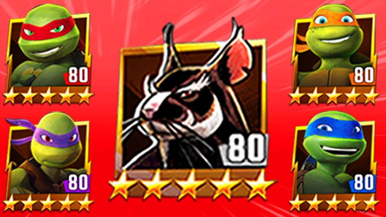 TMNT Legends Splinter & Ninja Turtles Team - YouTube