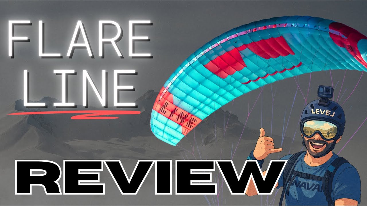 Flare LINE Review | Are Parakites the Future of Speedflying? - YouTube