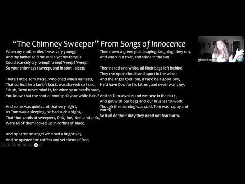 William Blake - Compare & Contrast of "The Chimney Sweeper" Poems - YouTube