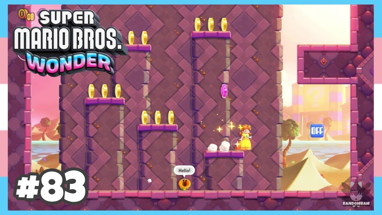 World 4 - Break Time Lights Out *Completed* In Super Mario Wonder #83 ...
