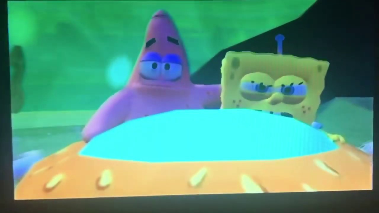 SpongeBob SquarePants The Movie Video Game (GameCube). Part 7: The Ice ...