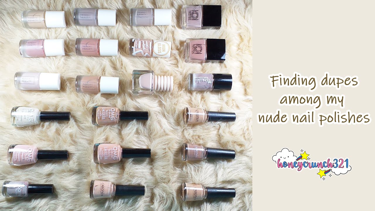 Finding Duplicates Among My Neutral Nail Polishes | honeycrunch321 ...