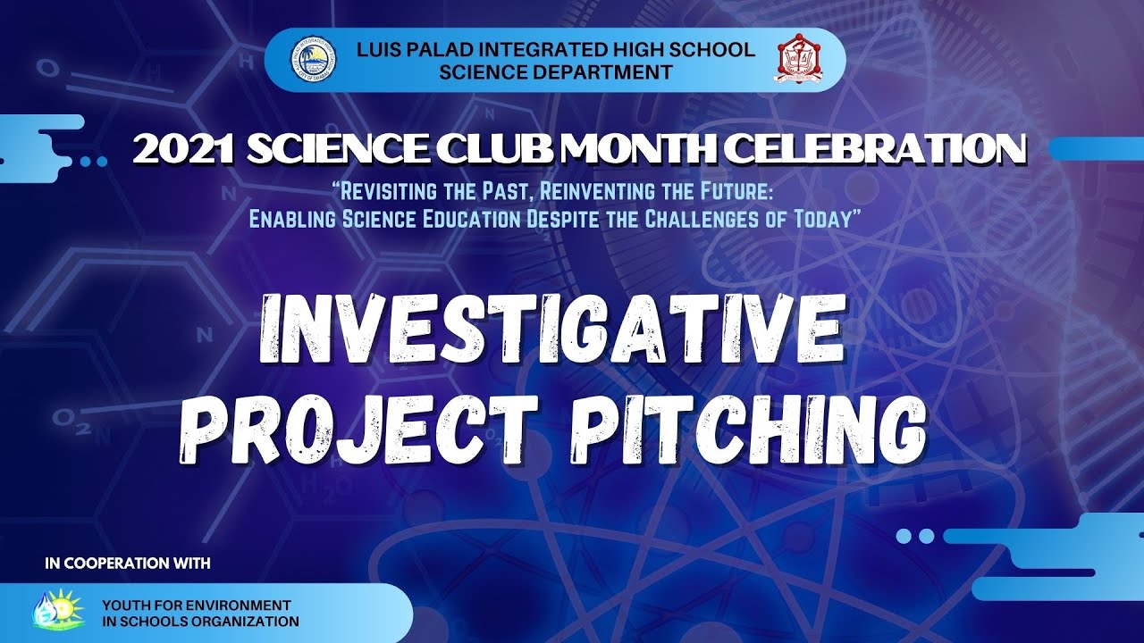 Investigative Project Pitching - YouTube