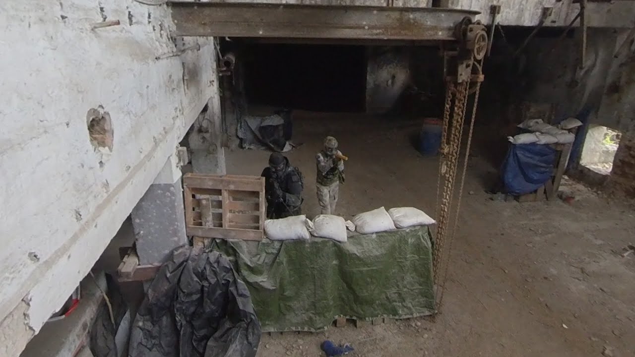024 Real Action Paintball - Team Therapy - 360° Video "capture the ...