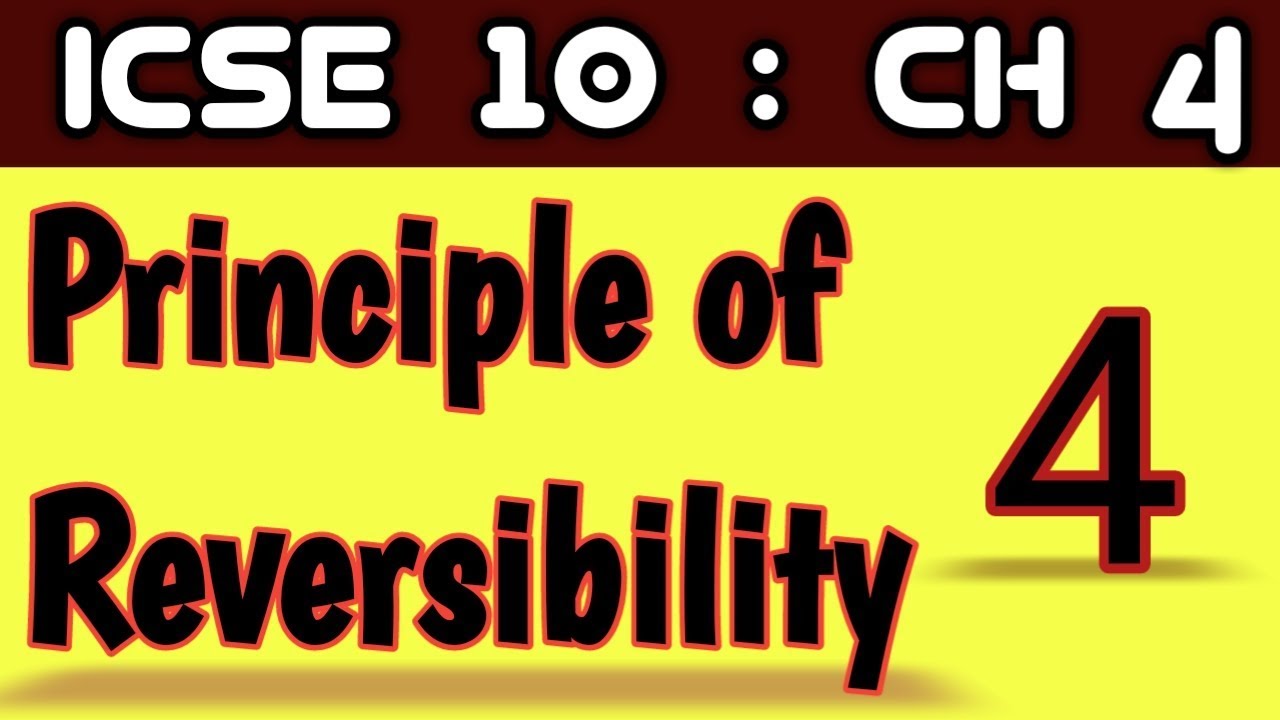 Reversibility of light ll ICSE 10 CH 4 ll concise physics ll part 4 ...