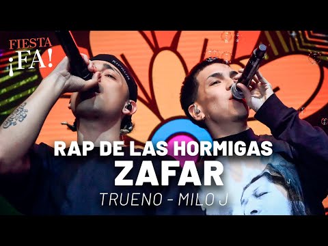 Rap de las hormigas / Zafar - Trueno y Milo J | FIESTA ¡FA! #13 Complejo C Quilmes Rock