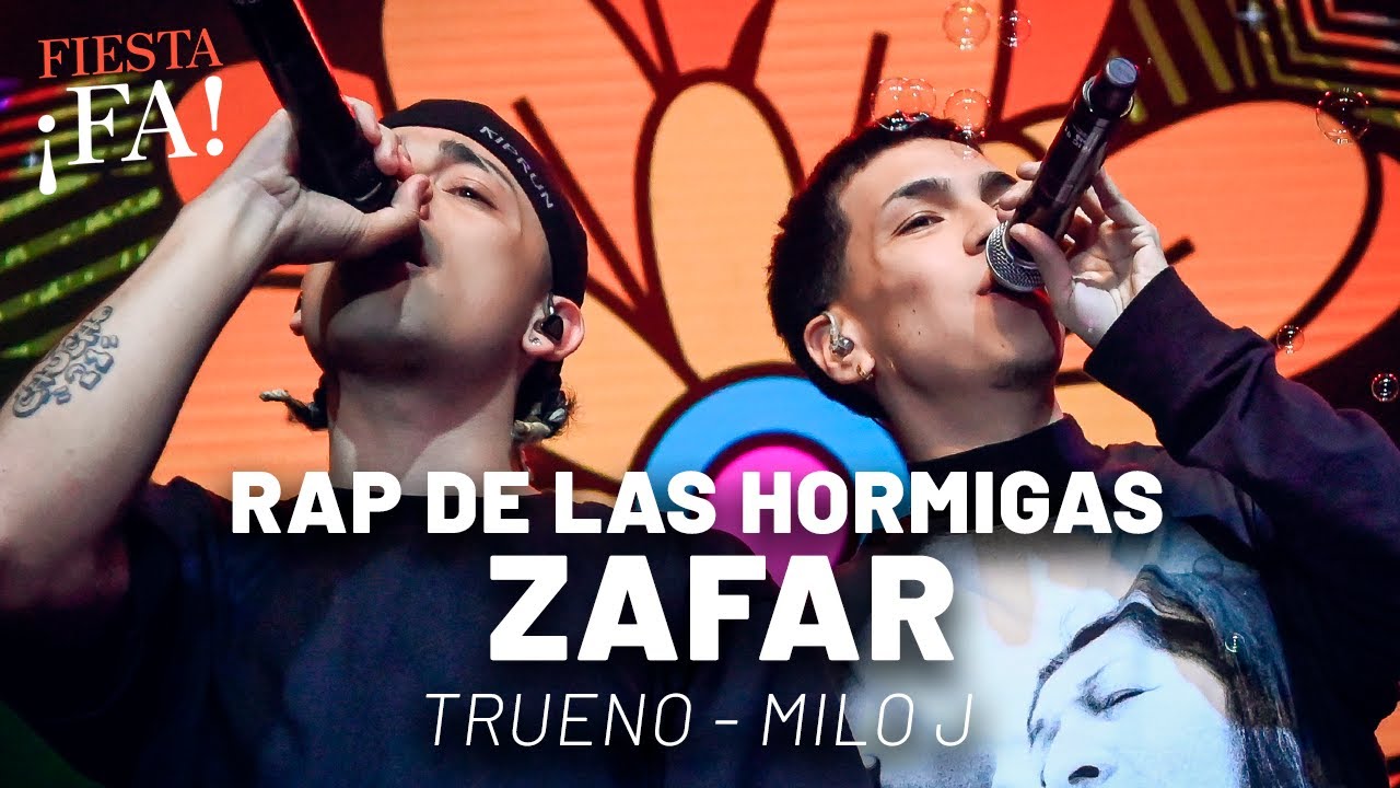 Ants Rap / Zafar - Trueno and Milo J | PARTY FA! #13 Quilmes Rock ...
