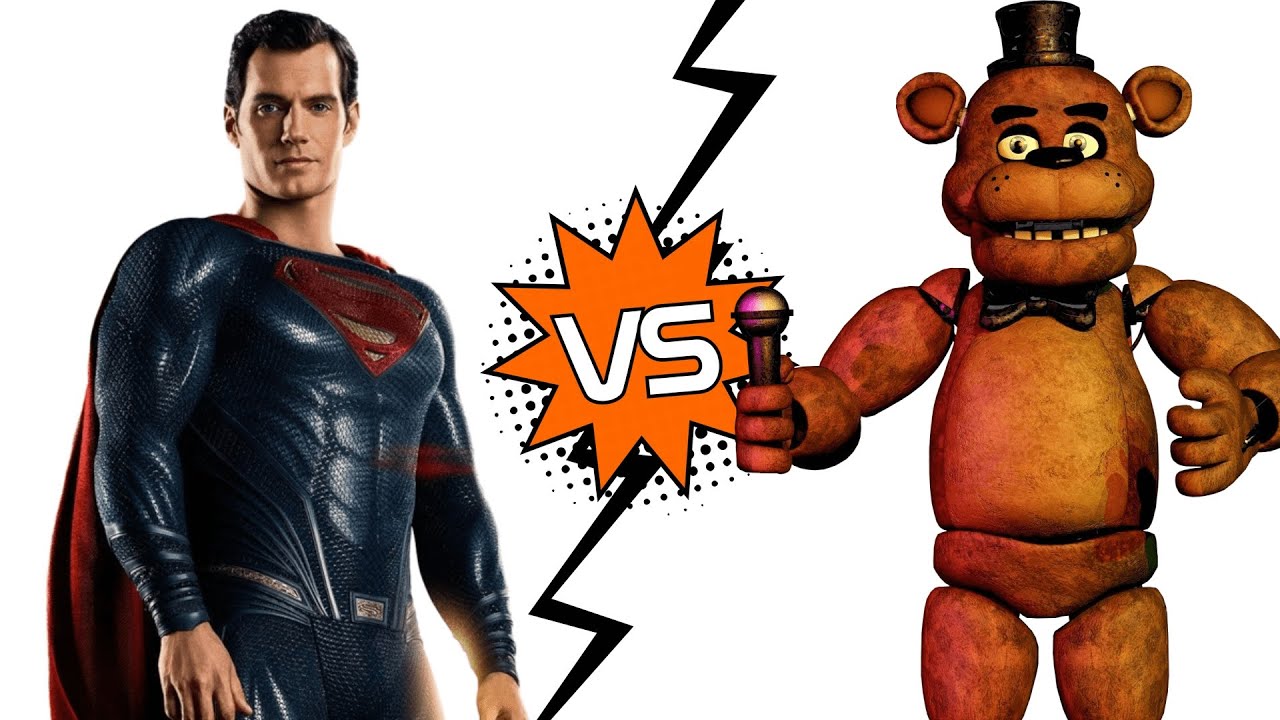 FREDDY VS SUPERMAN! ANIMATION FNAF AND DC! #dc #fnaf #freddy #superman ...