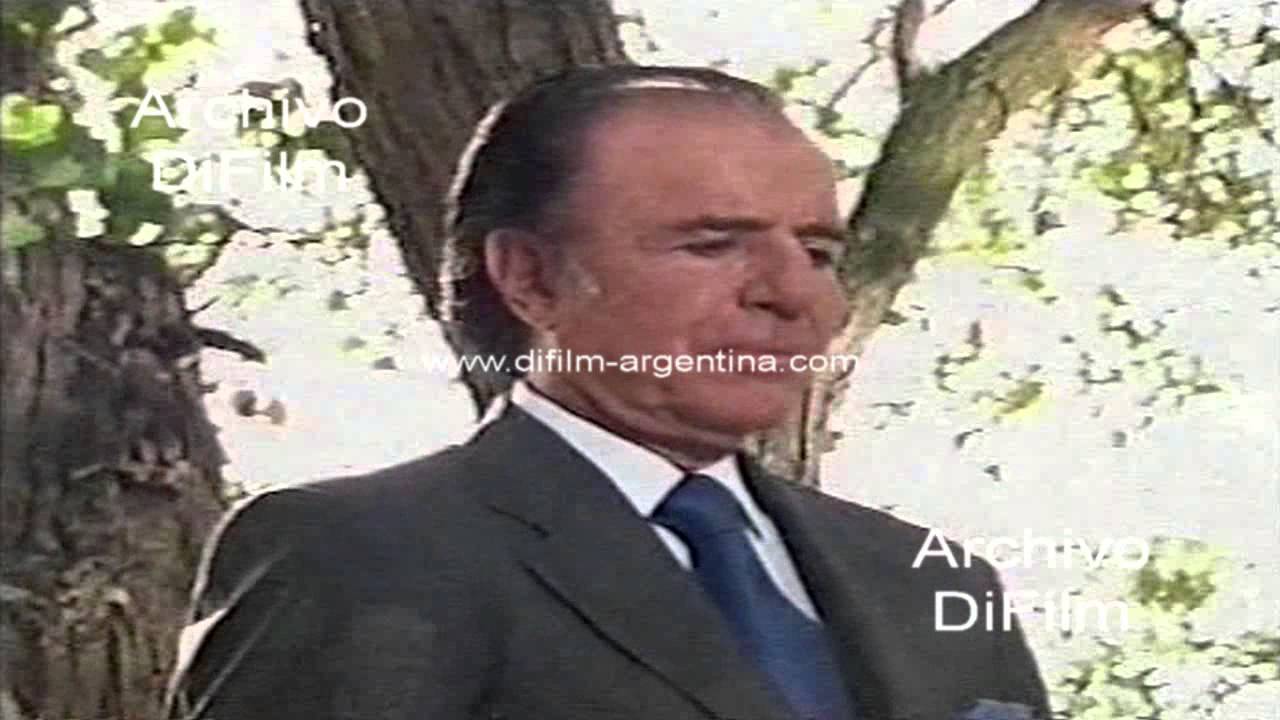 Spot de Carlos Menem - La tercera presidencia - La historia 2003 - YouTube