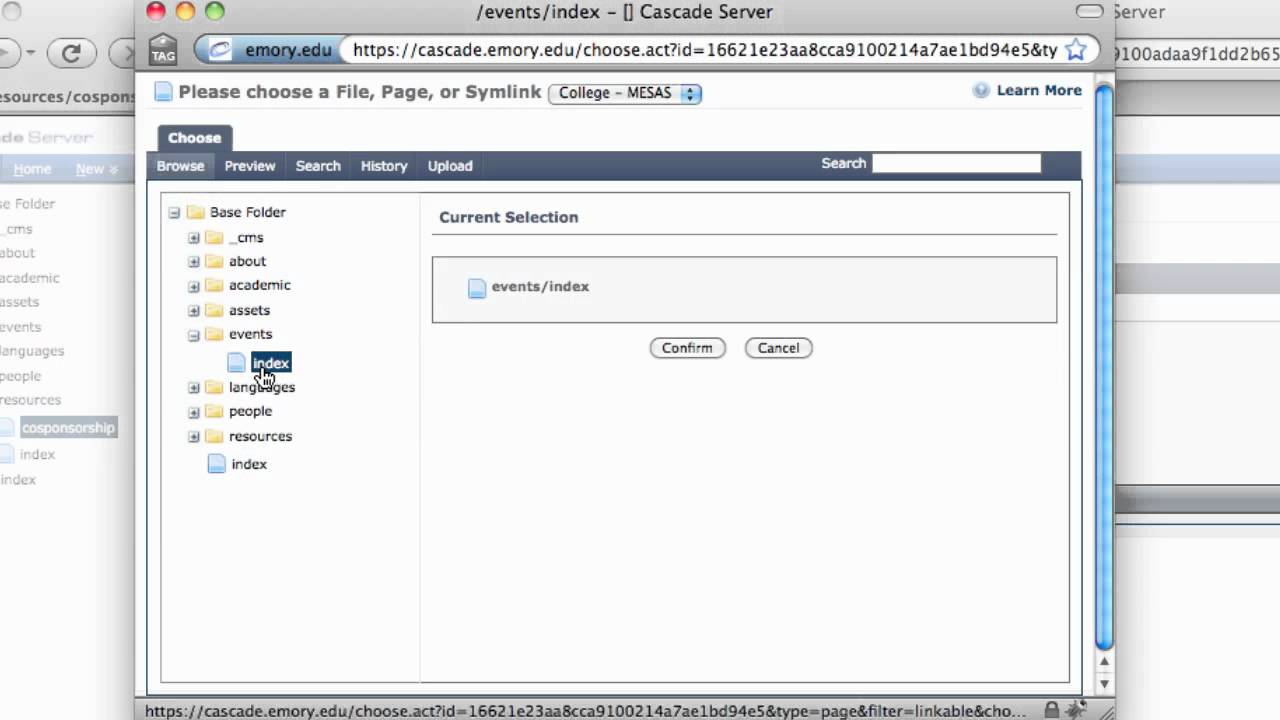 Creating Links in Cascade Server - YouTube