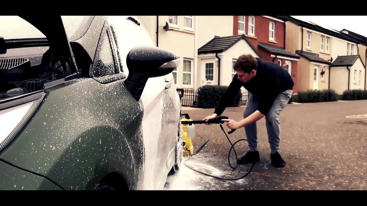 Ford Fiesta Cinematic Car Wash (Wrapped) - YouTube