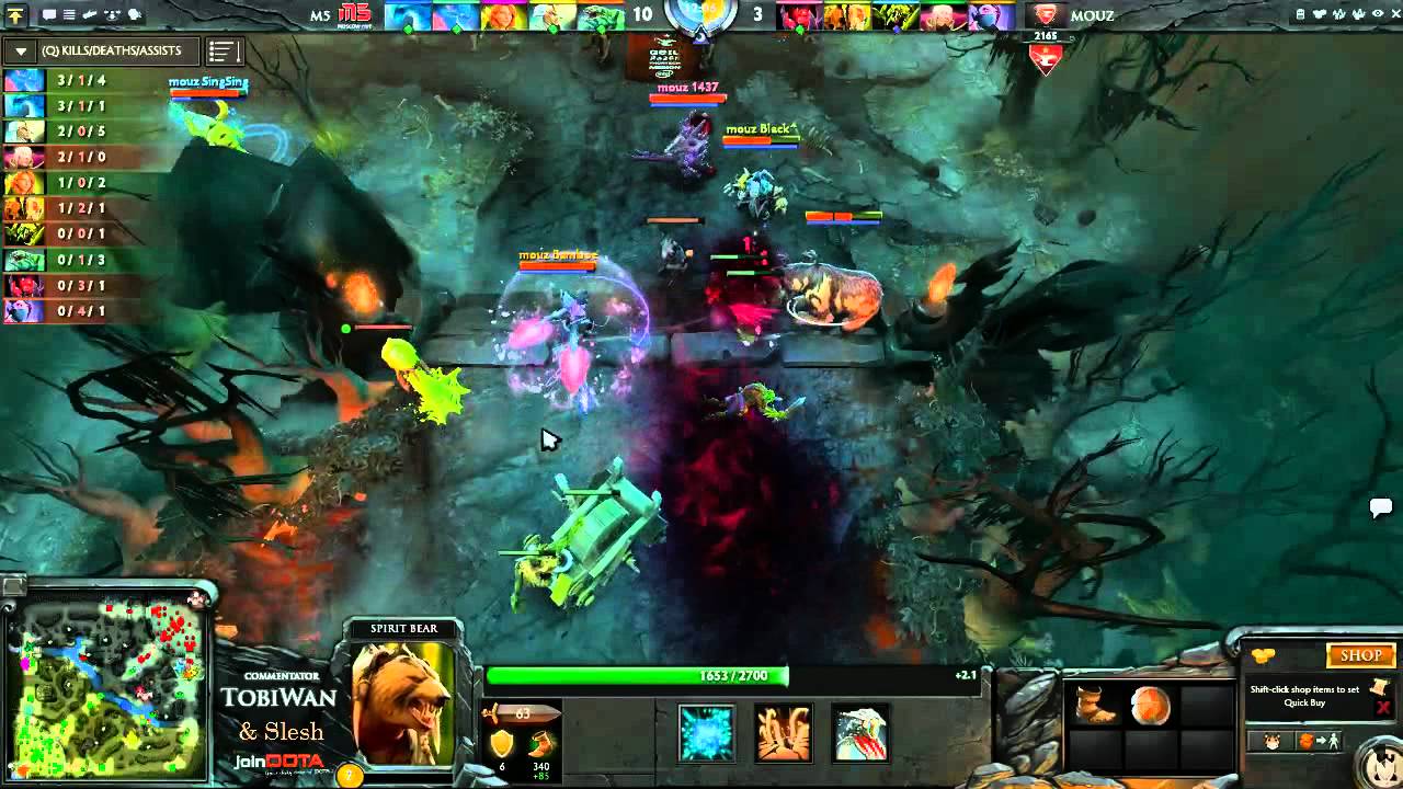 The International - mouz vs Moscow 5 - Group Stage - Game 1 - YouTube
