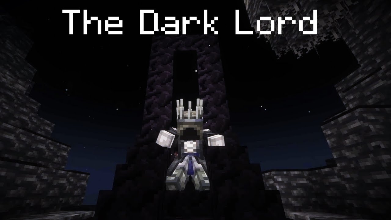 Becoming the Darkest Lord in Minecraft - YouTube