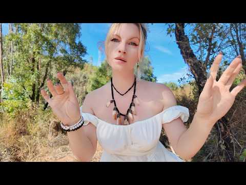 Outdoor ASMR: Energy Plucking & Humming (No Talking)